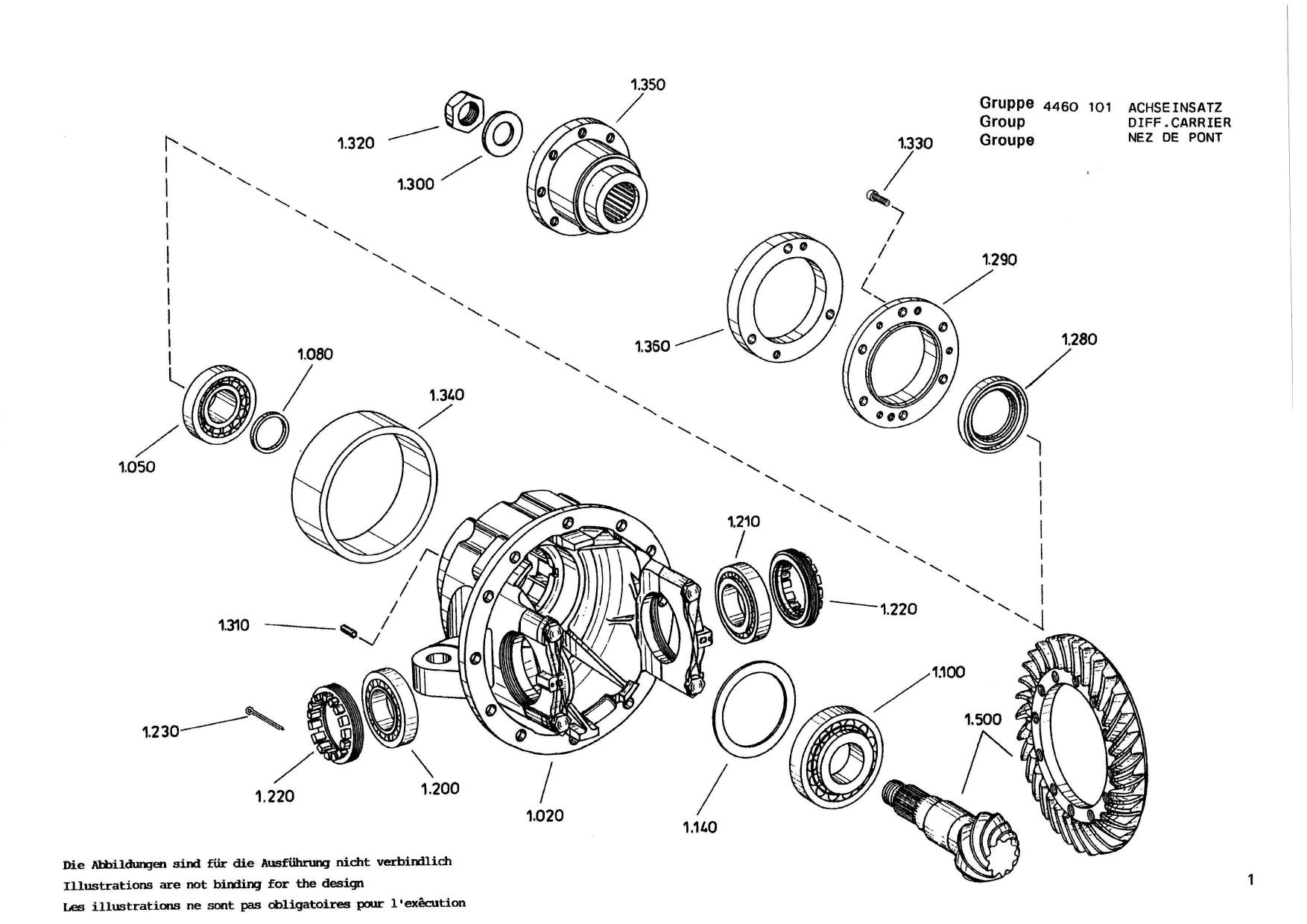 Pièces Détachées Pont ZF - Tracteurs Agricoles - DDPA